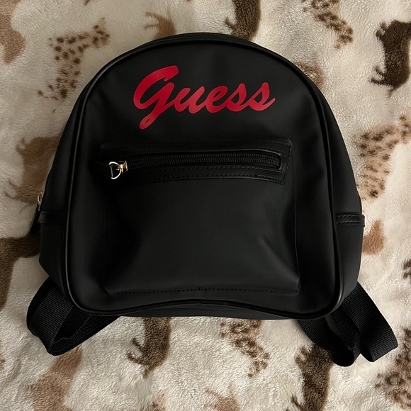 Guess | Bags | New Guess Mini Backpack Black | Poshmark